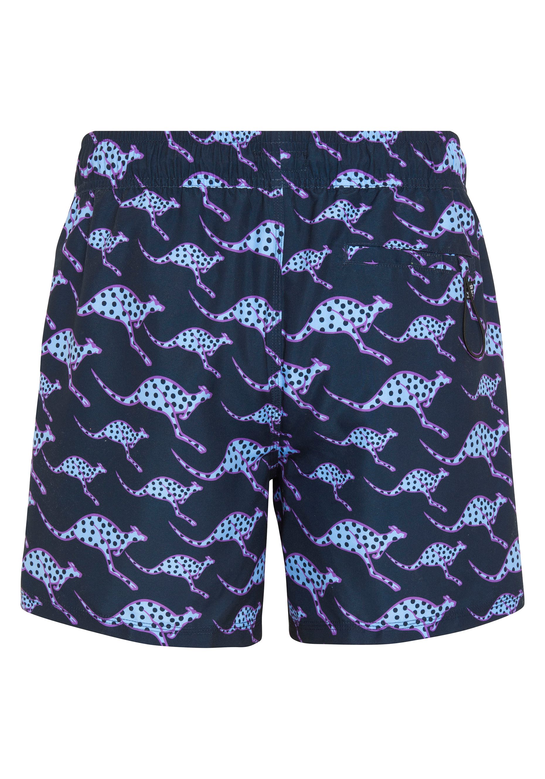 „MBRC THE OCEAN®“ Badeshorts mit Känguru-Muster | Chiemsee Online Shop