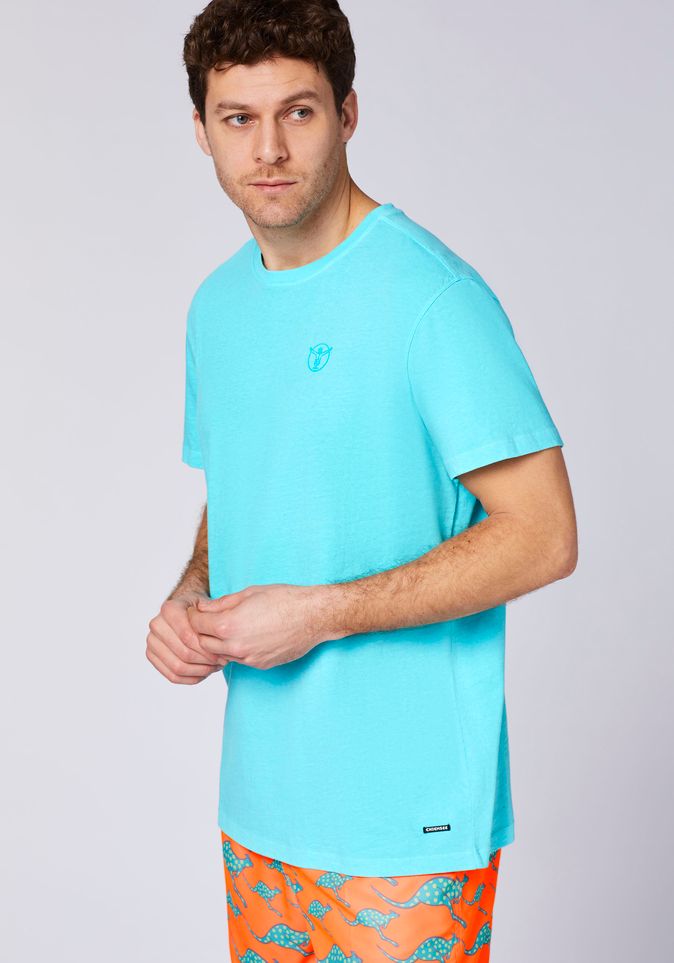 Jersey-Shirt im Basic-Stil mit Logo-Symbol | Chiemsee Online Shop