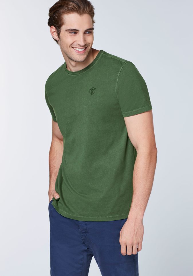 Jersey-Shirt im Basic-Stil mit Logo-Symbol | Chiemsee Online Shop